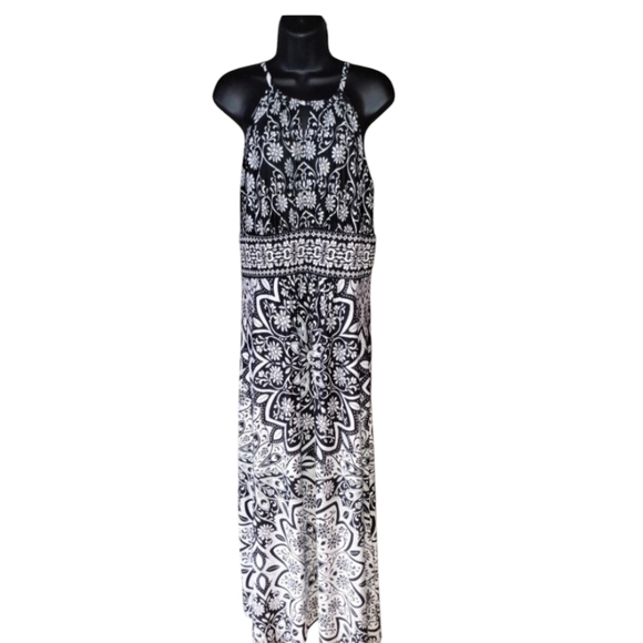 b.calm | Dresses | B Calm Maxi Dress Great Condition Size Large Black ...